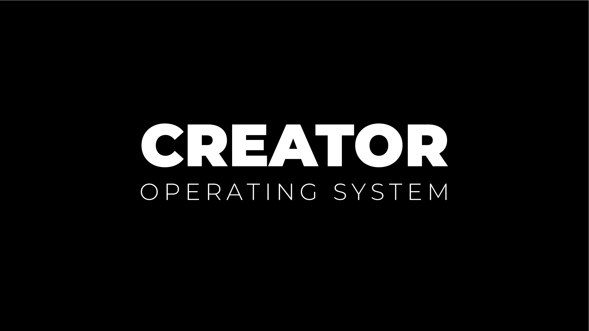 Creator OS